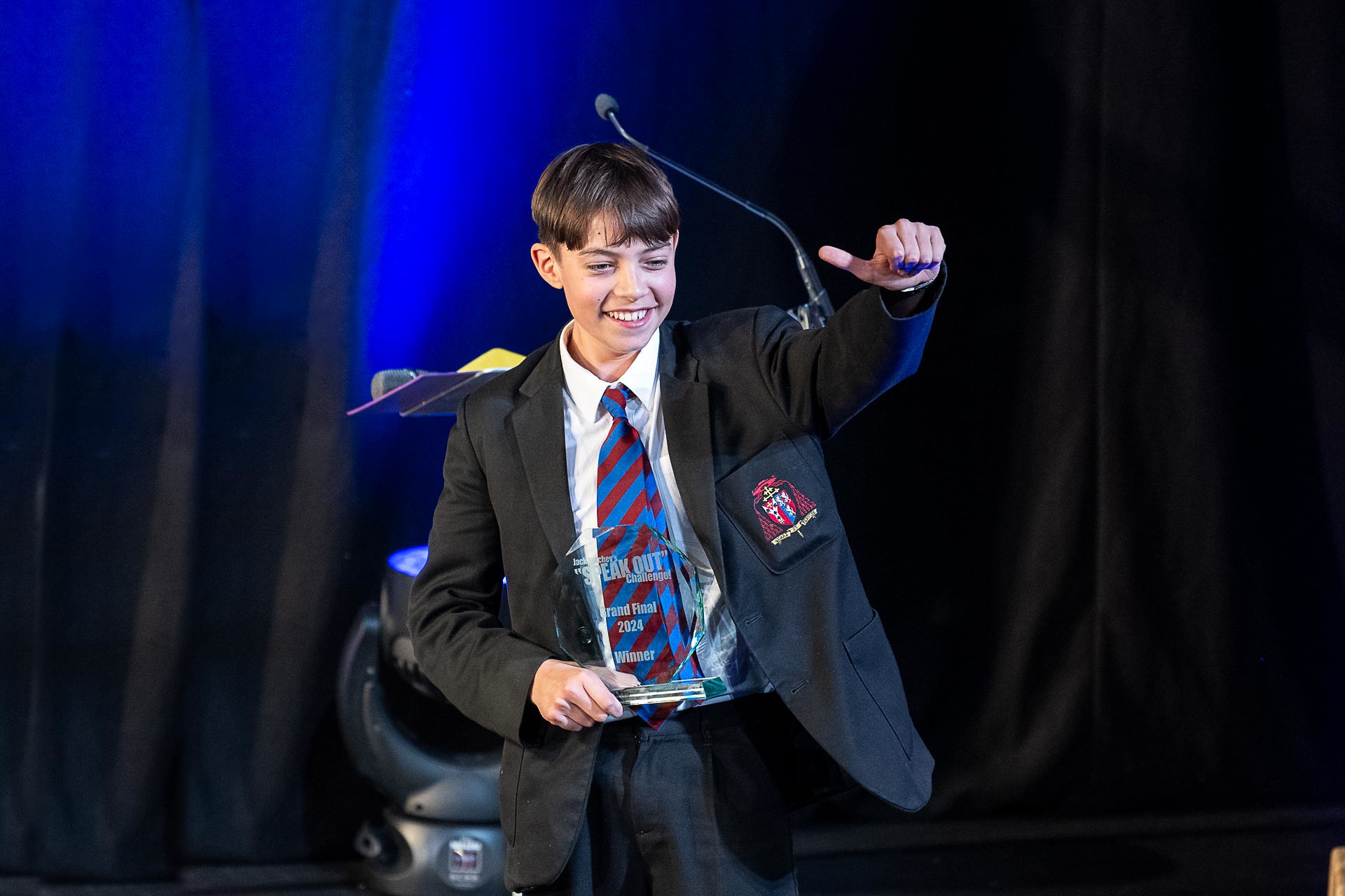 Grand Champion Toby Yates answers our questions - Jack Petchey's Speak ...